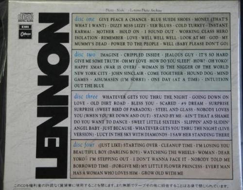 ジョン・レノン - LENNON TOCP-6281-84/中古CD・レコード・DVDの超専門店 FanFan
